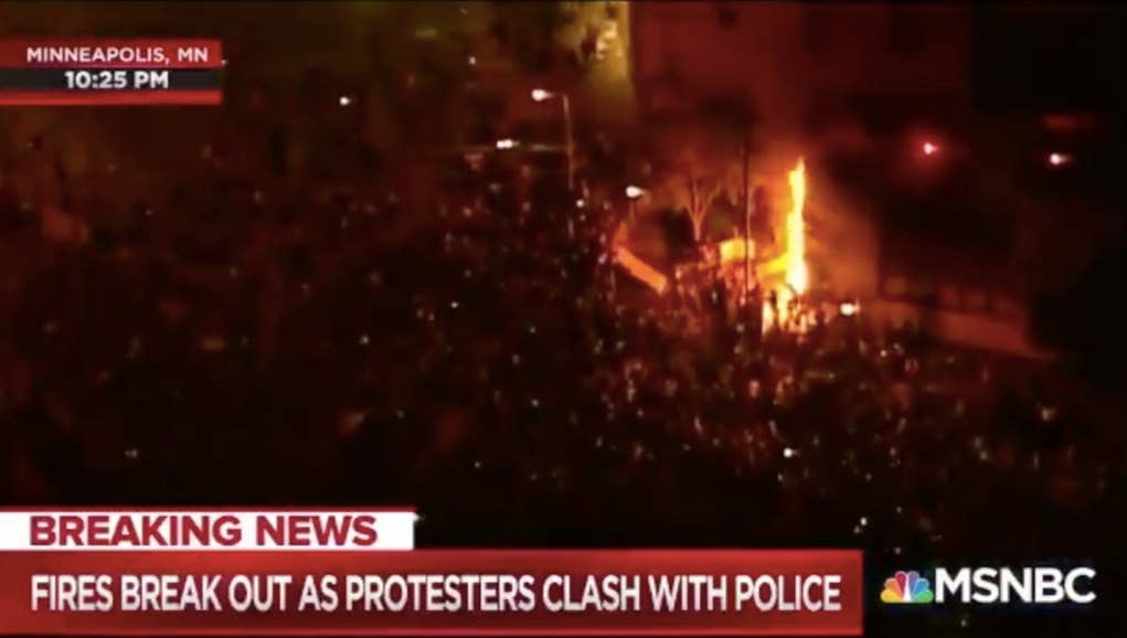Minneapolis Police 3rd Precinct on Lake Street overrun, set on fire ...