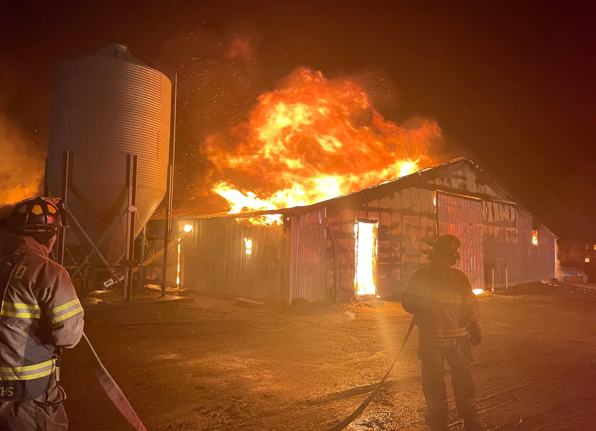 Barn Fire MN - Bring Me The News