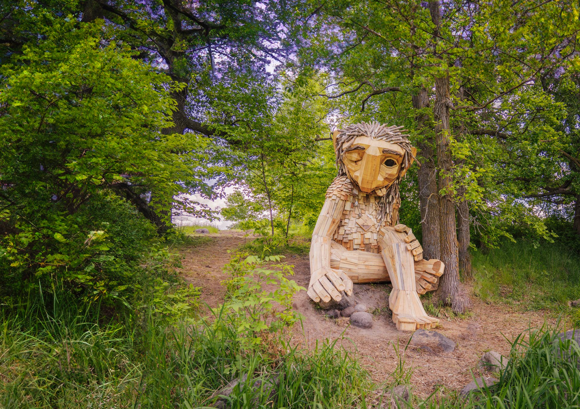 Thomas Dambo's massive, whimsical trolls have invaded Detroit Lakes ...