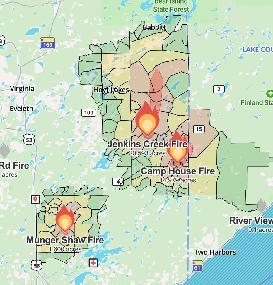 LIVE UPDATES, MAY 14: Minnesota wildfires almost double to 37,000 acres ...