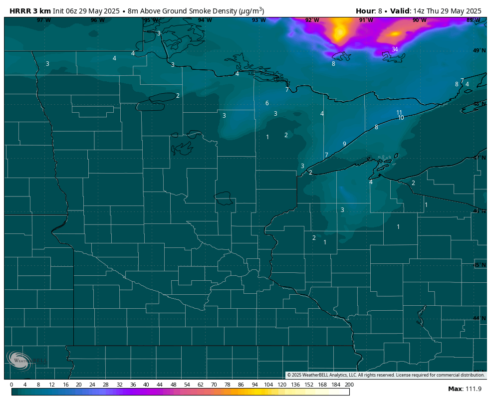 Canadian wildfire smoke could become 'longer term issue' for Minnesota ...