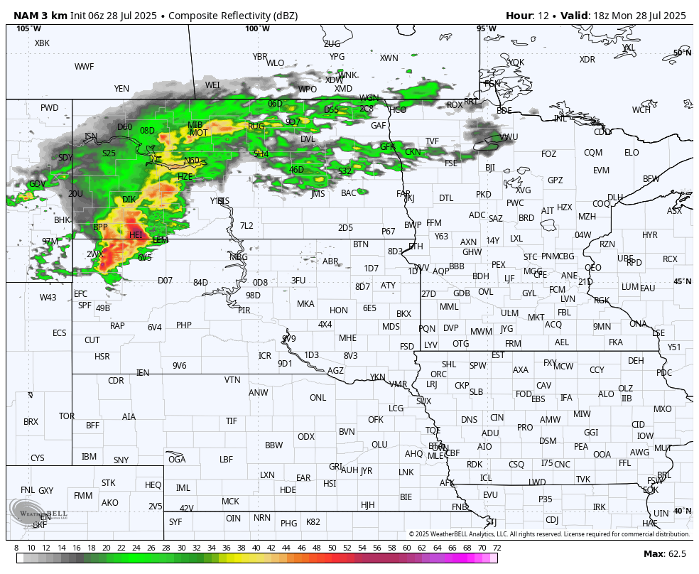 Minnesota derecho threat: 100 mph winds, widespread damage possible ...