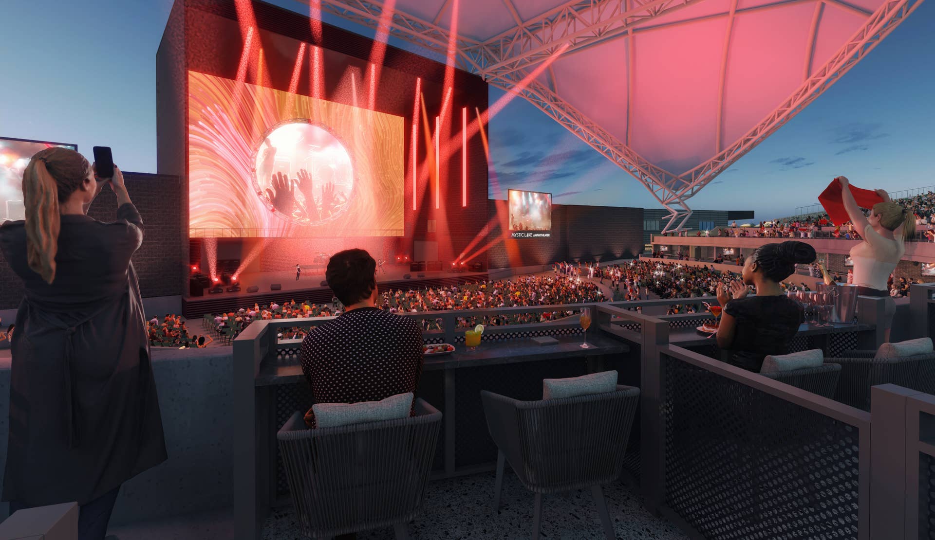 Live Nation reveals first look at 'Mystic Lake Amphitheater', which ...