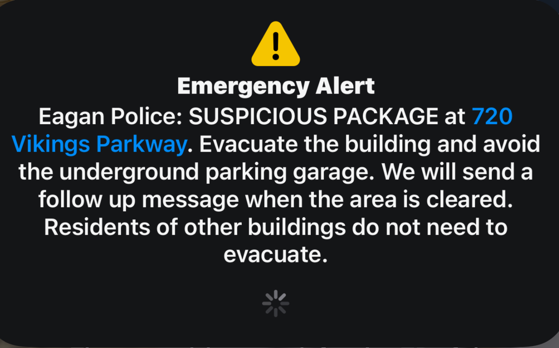 Suspicious package sparks brief emergency alert near Vikings facility ...