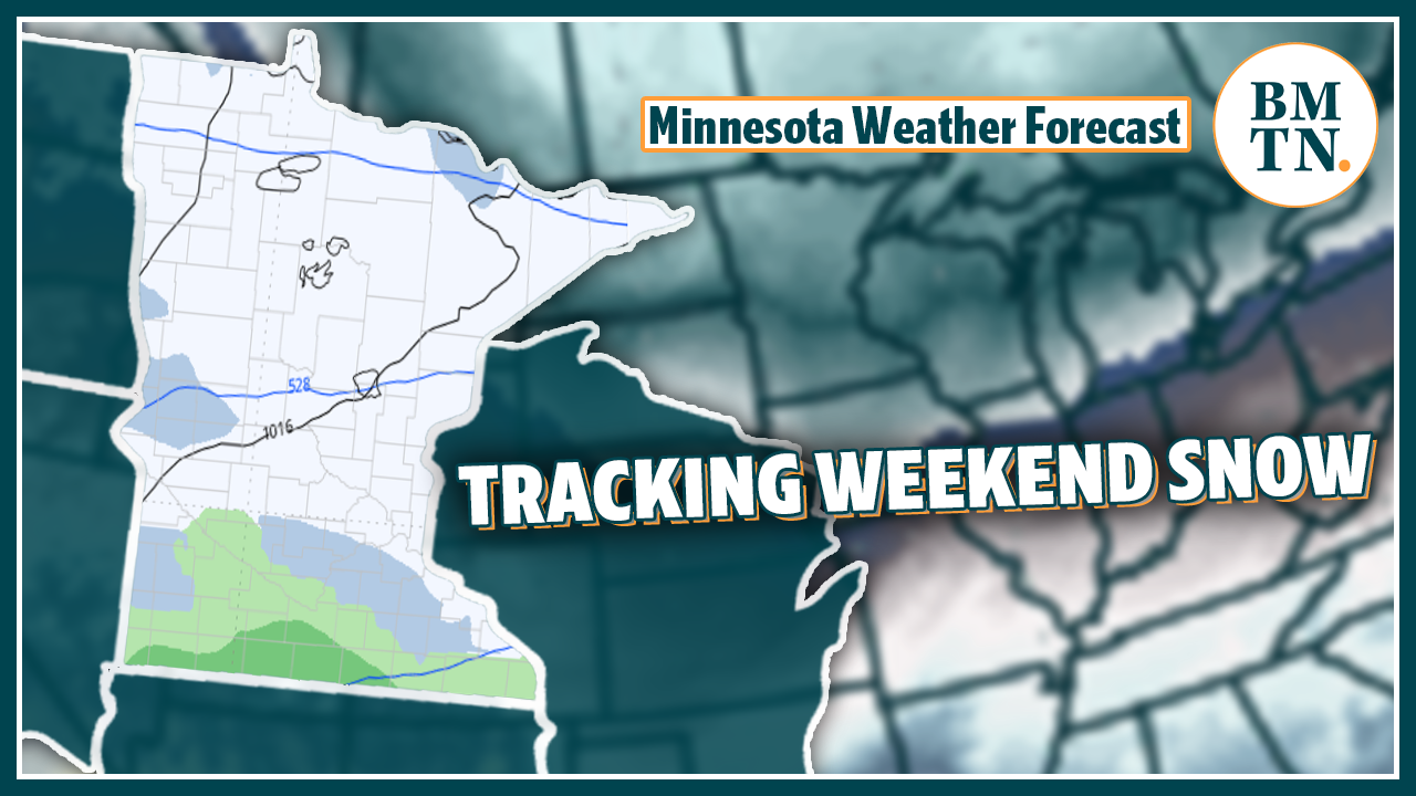 Tracking where snow could fall this weekend in Minnesota - Bring Me The ...
