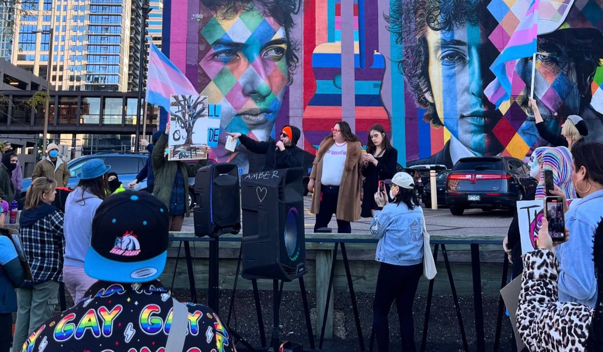Rally held after transgender women attacked near Minneapolis light rail ...