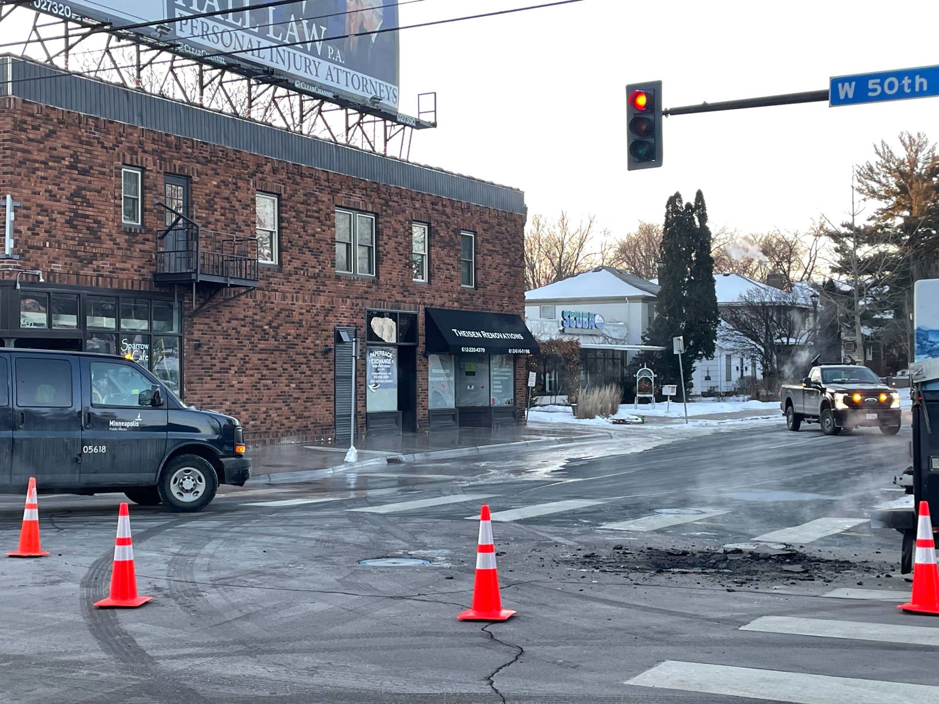 Water main break wreaks havoc on southwest Minneapolis businesses ...