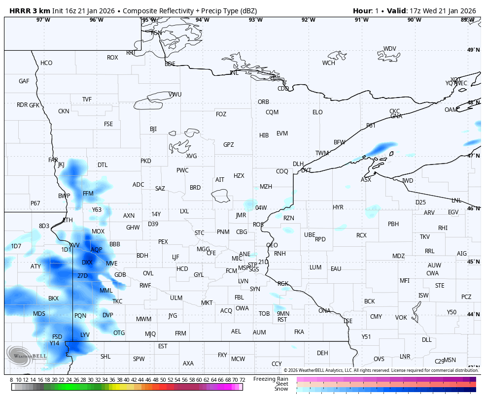 NWS issues blizzard warning Wednesday in rural Minnesota - Bring Me The ...