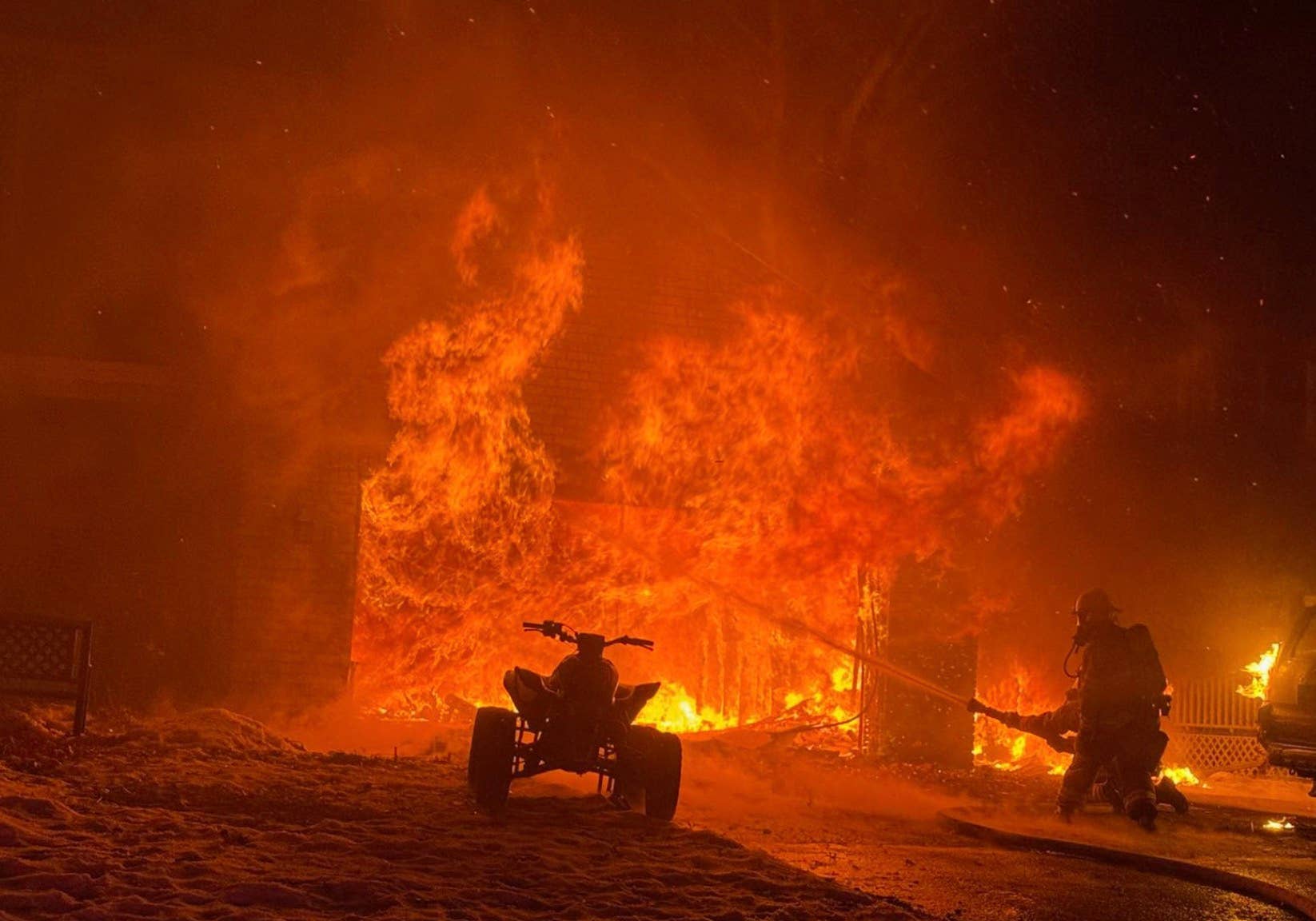 Warning for pet owners after pug rescued from dramatic fire in Coon ...