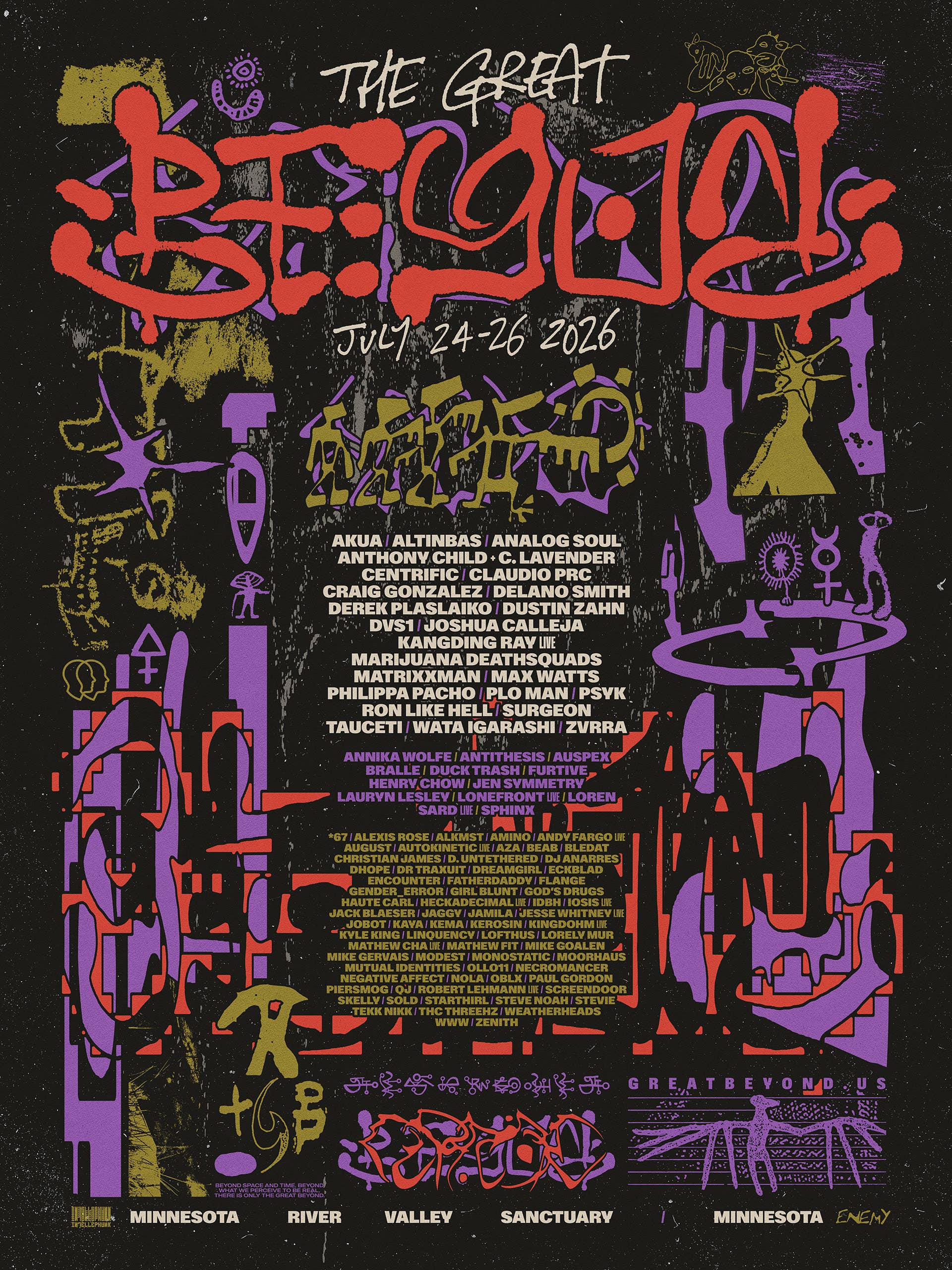 The Great Beyond Festival shares huge lineup of artists for 2026 fest ...