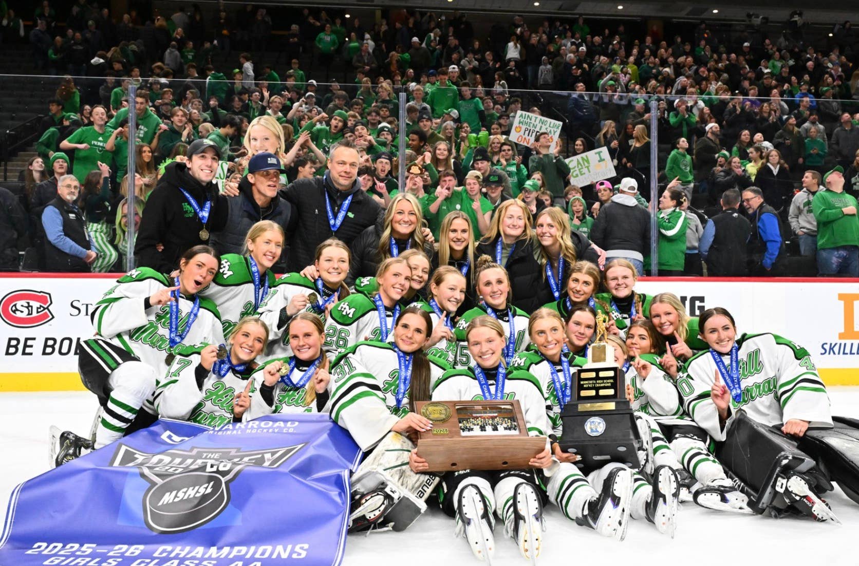 Girls hockey tournament: Hill-Murray defends Class 2A title despite ...