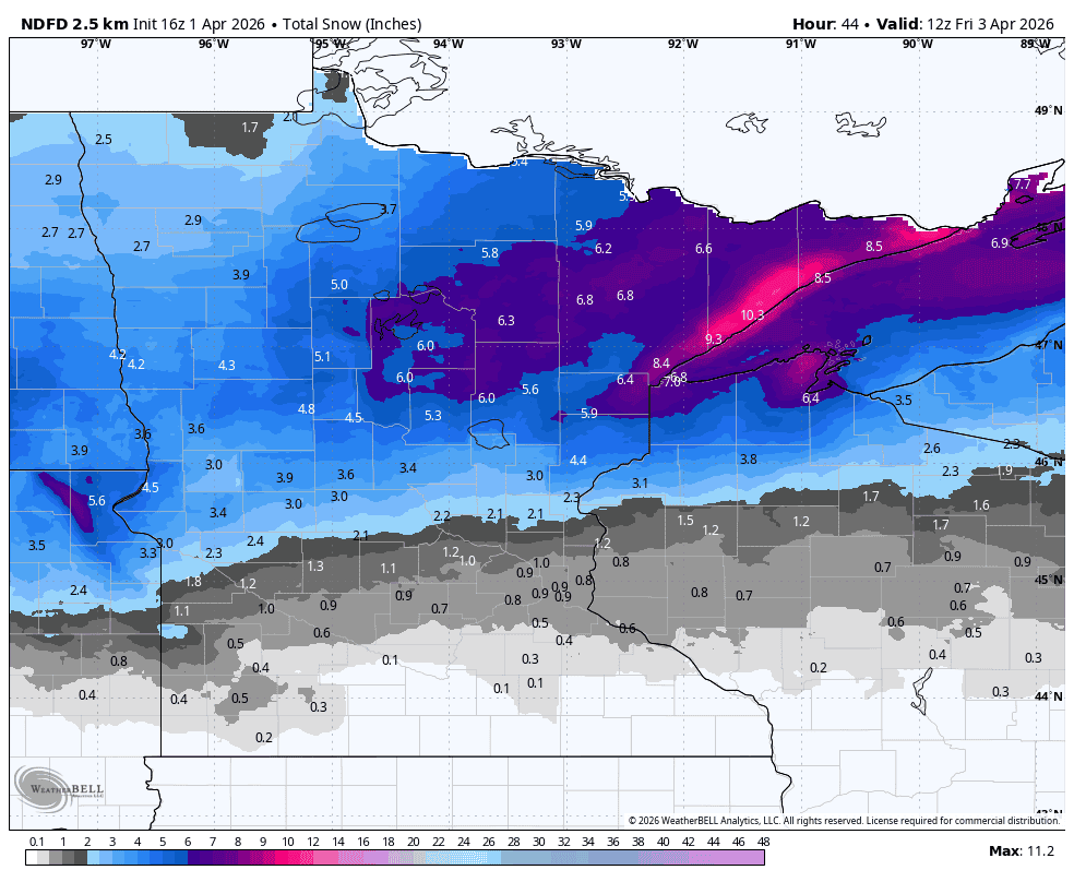 Sven Sundgaard's analysis of ice storm potential, heavy snow in ...