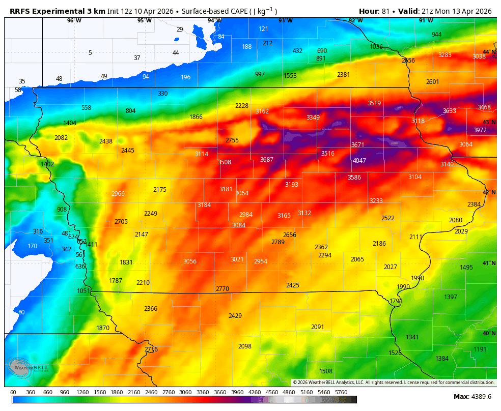 Monday could be a volatile severe weather day in Minnesota — if the cap ...