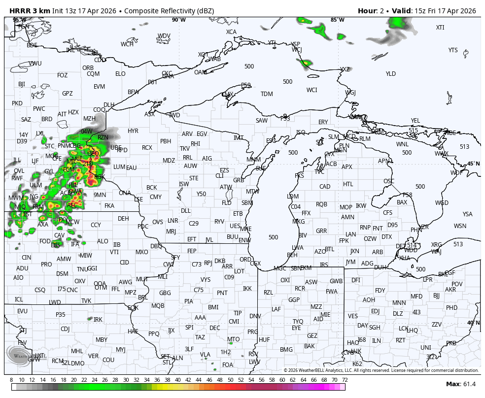 Severe watch in eastern Minnesota, Wisconsin as storms intensify Friday ...
