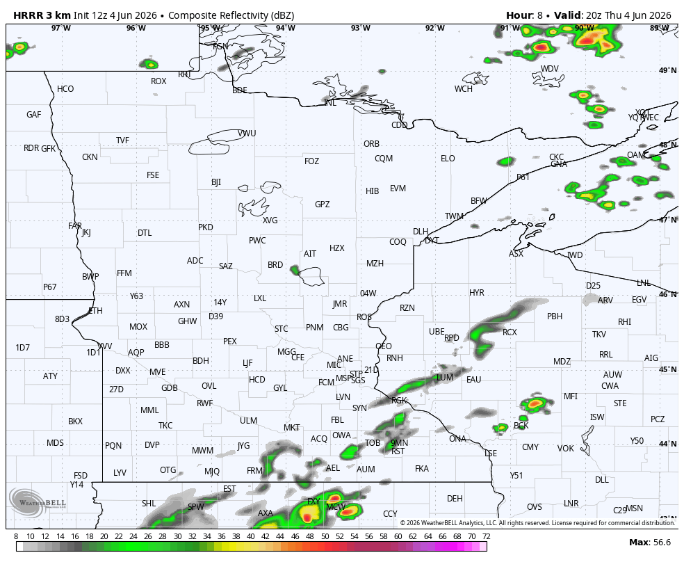 Where severe storms could strike in Minnesota on Thursday and Friday ...