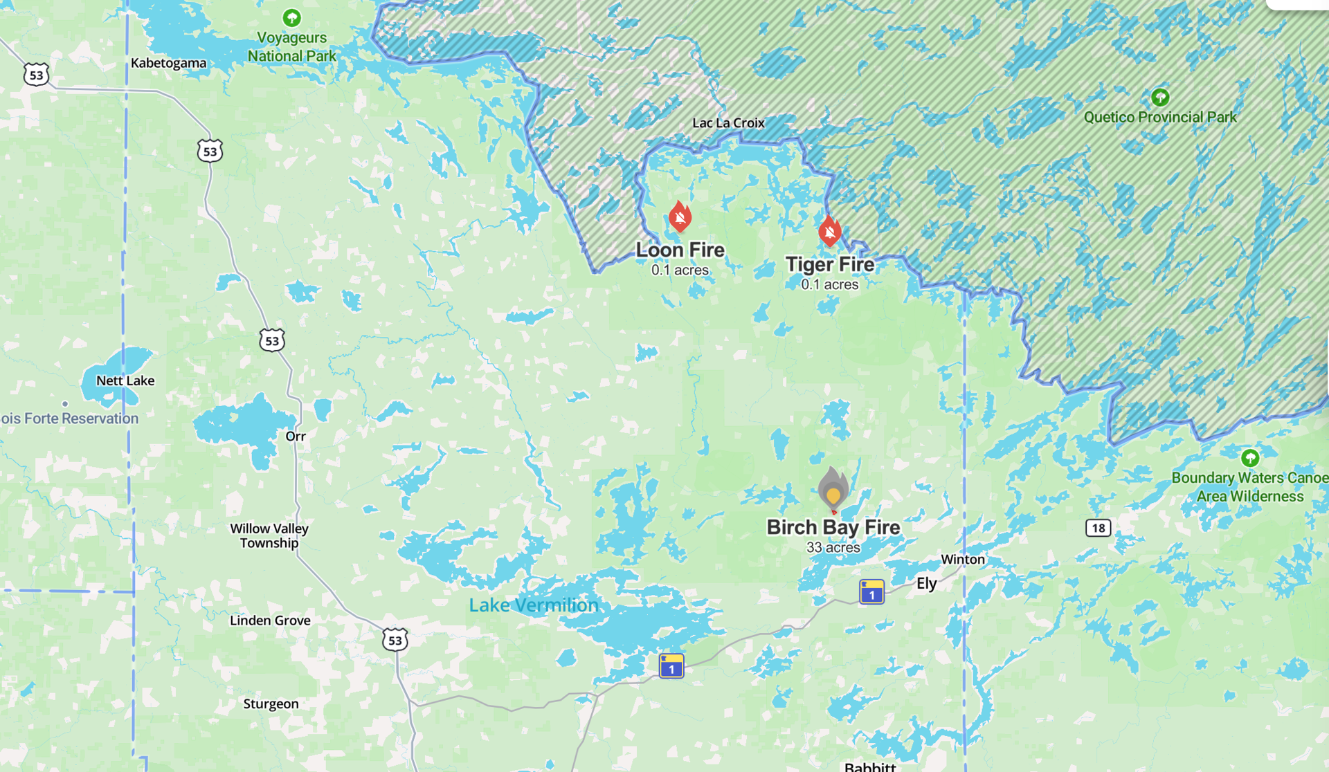 Two new wildfires detected in northern Minnesota - Bring Me The News