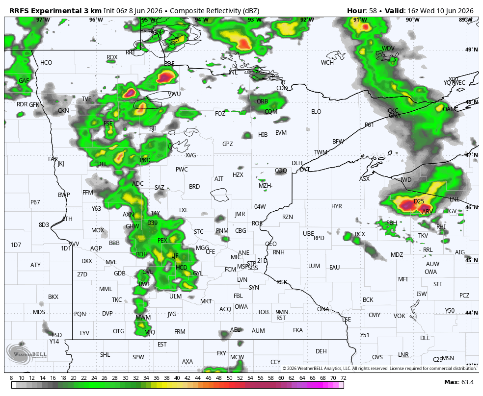 Violent storms Tuesday-Wednesday in the Dakotas, Minnesota, Wisconsin ...