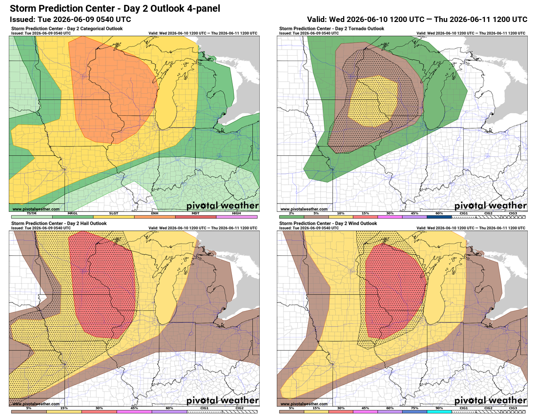 Two rounds of severe storms: When and where they could hit Minnesota ...