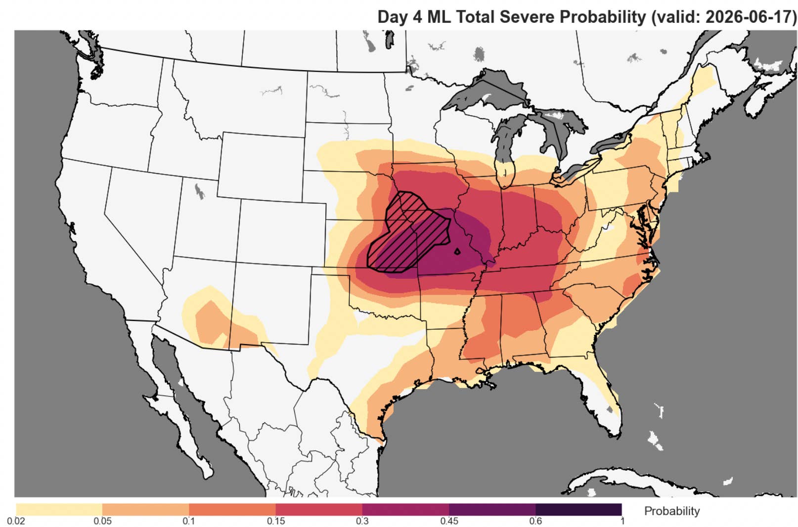 No one's forecasting a tornado chance in Minnesota on Wednesday, except ...