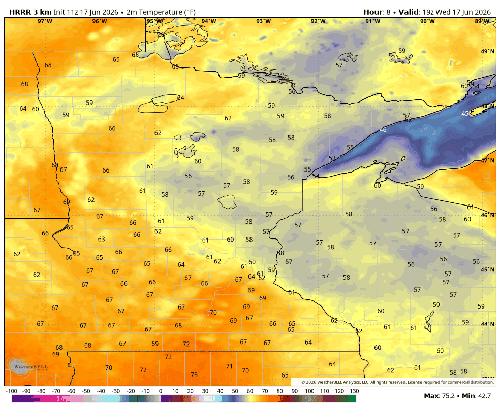 Severe weather chances fade but still exist Wednesday in Minnesota ...