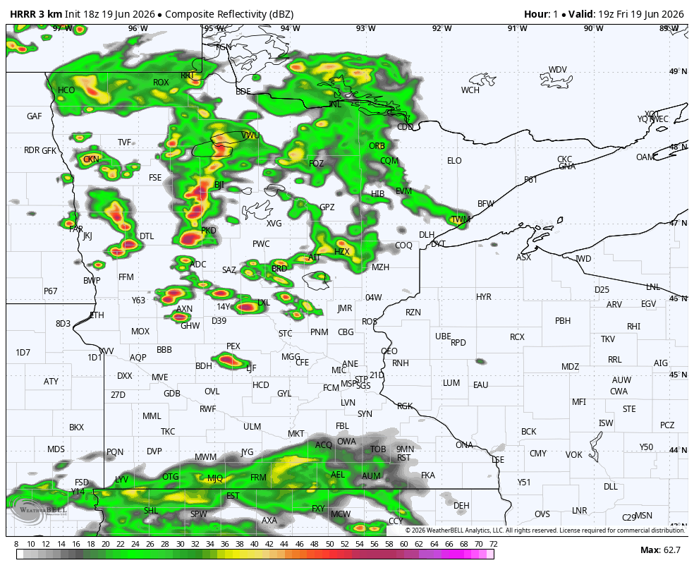Twin Cities under severe thunderstorm watch; hail and wind possible ...
