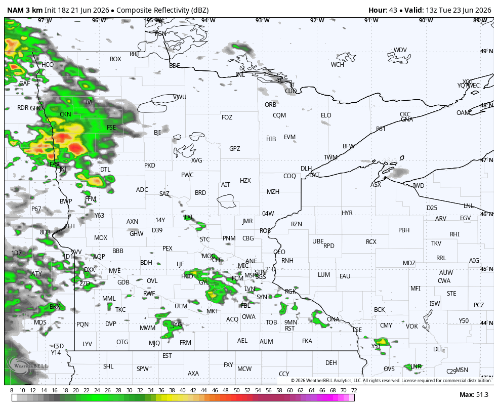 If skies clear, severe storms are possible Tuesday in Minnesota - Bring ...