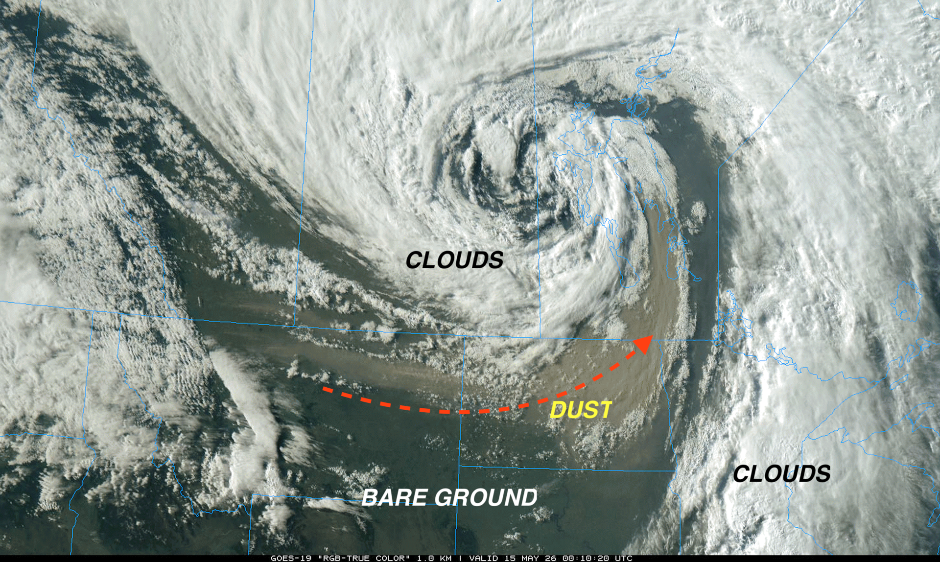 Apocalyptic scenes unfold as rare dust storm reaches Minnesota - Bring ...