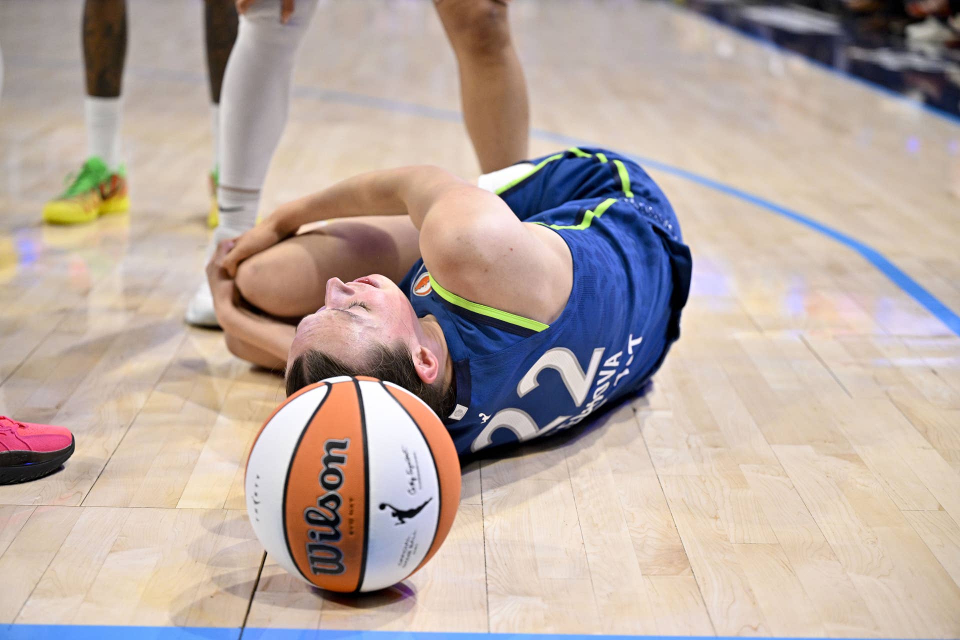 Lynx lose rookie center Emma Cechova for season after non-contact ...