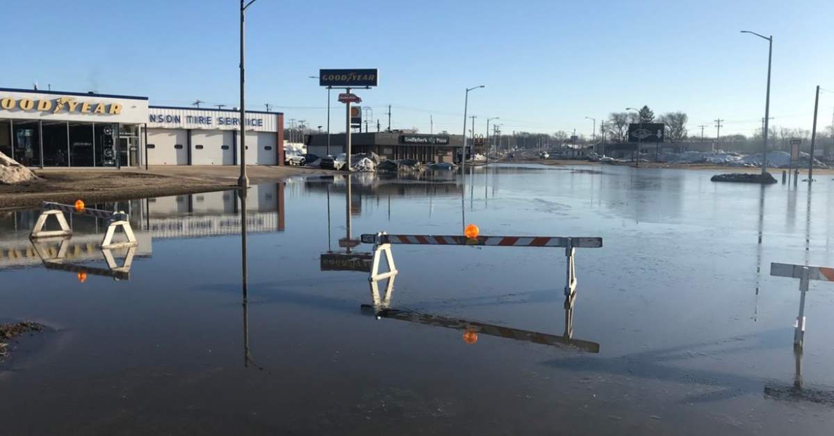Painfully slow start to spring is exacerbating flood threat in ...