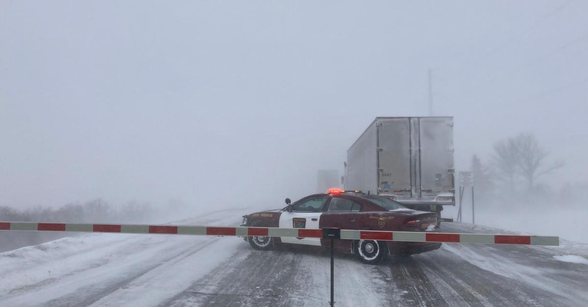 Highway closures stretch into the afternoon as NW Minnesota cleans up ...