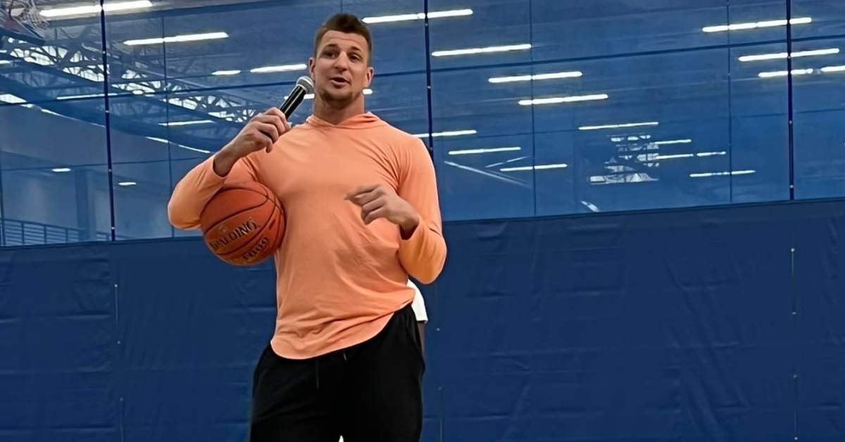 Why was Rob Gronkowski at Hopkins High School on Monday? - Bring Me The ...