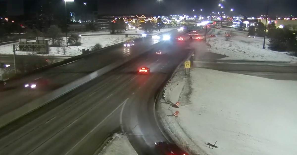 Dramatic video shows driver crash off I-494 bridge, flipping onto I-35W ...