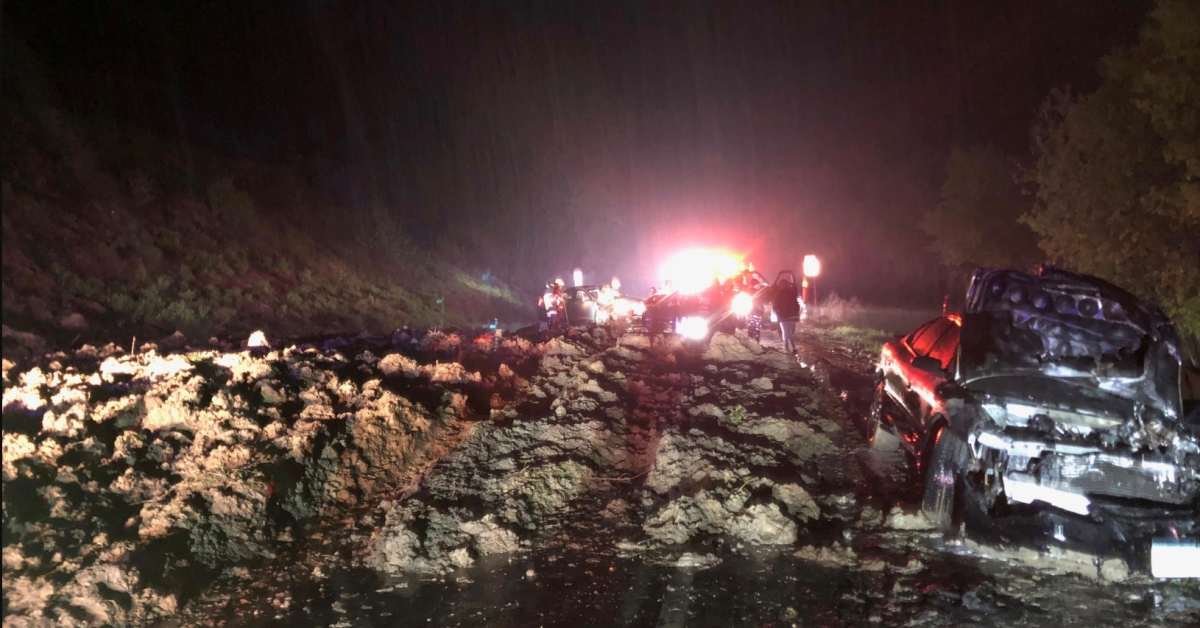Mudslide closes road in southeastern Minnesota after heavy rain - Bring ...