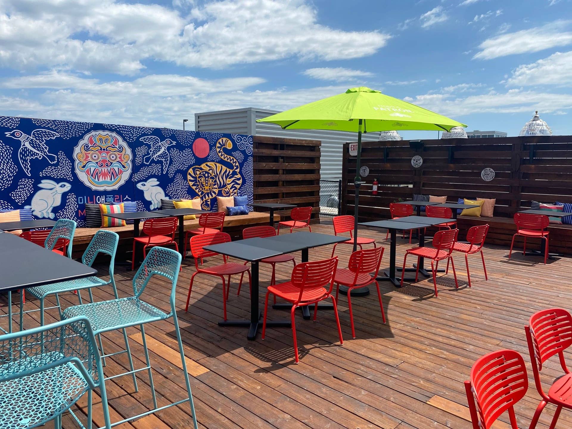 Rooftop opens Friday at new art-centered dining destination in Uptown ...