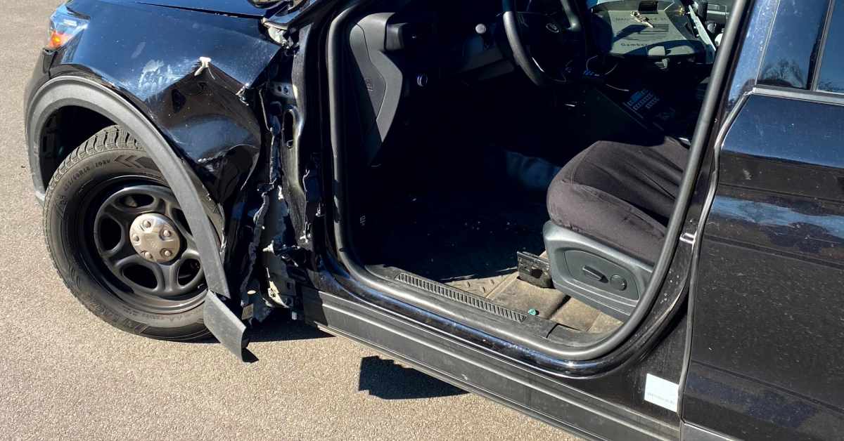 Watch: Moment suspect smashes into Minnetonka police car - Bring Me The ...