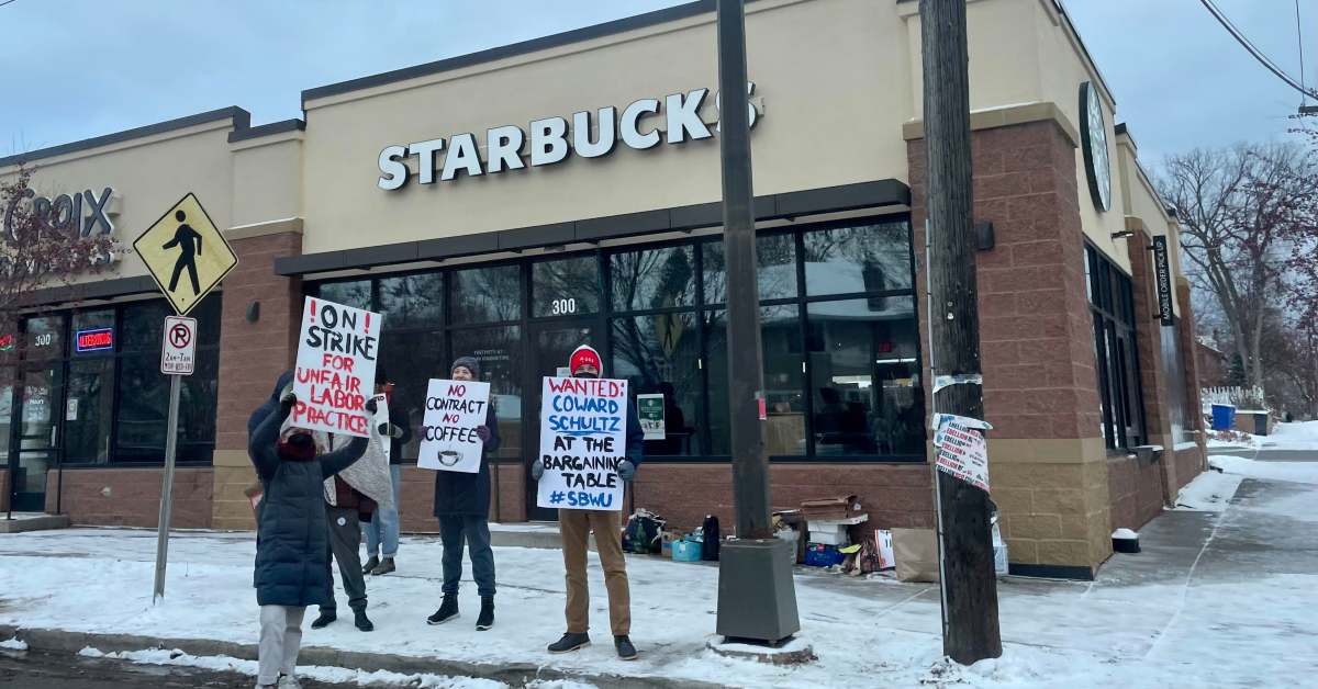 Workers at 6 Minnesota Starbucks strike against labor practices, ICE ...