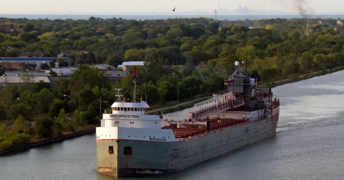 Taconite freighter taking on water after collision on Lake Superior - Bring Me The News