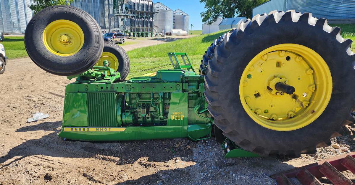 Man rescued after becoming pinned under tractor in Stearns County ...