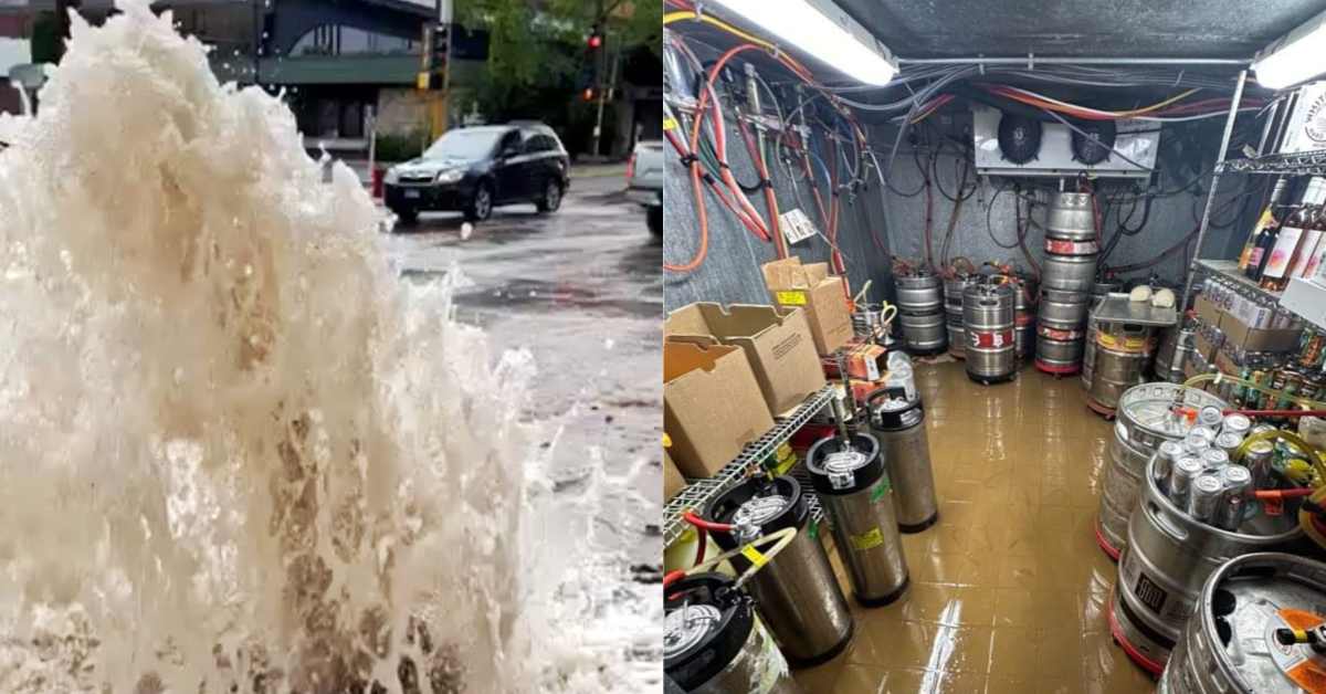 Broken water main floods Stillwater's Main Street, forces pizzeria ...