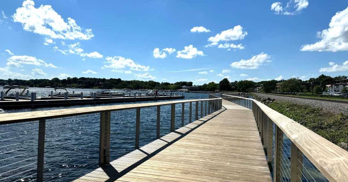 1,200-foot boardwalk now open on Lake Minnetonka's Wayzata Bay - Bring ...
