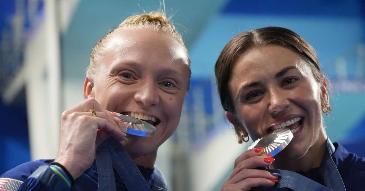 First U.S. medal at the Paris Olympics goes to a former University of ...