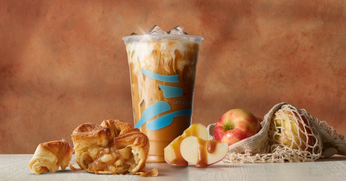 Caribou Coffee's new drinks are loaded with Honeycrisp apples ...