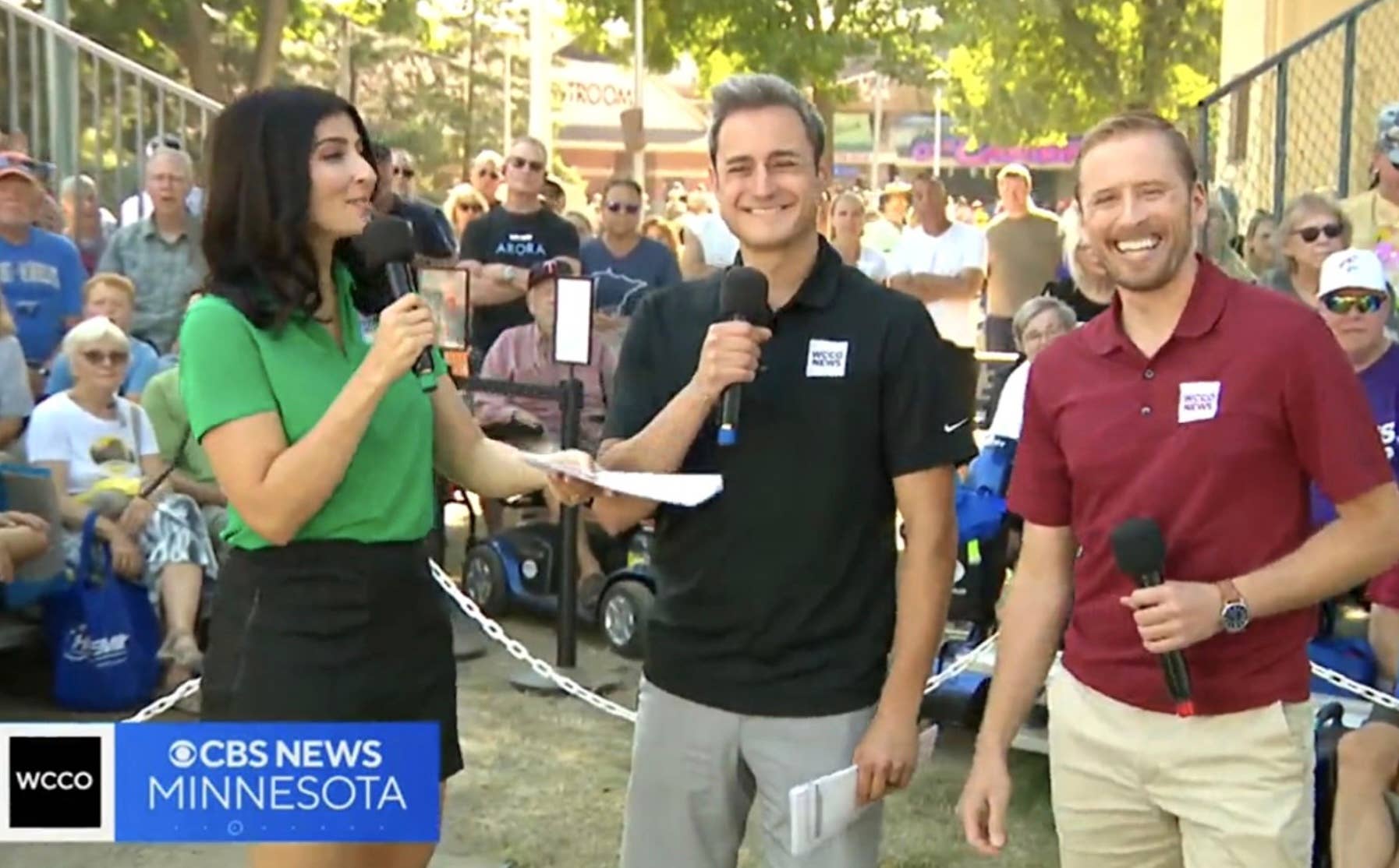 WCCO introduces its newest meteorologist at the Minnesota State Fair ...