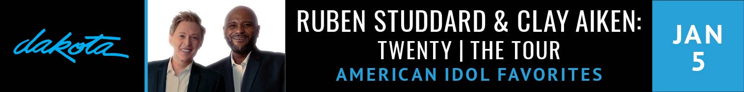 Ruben Studdard & Clay Aiken: Twenty|The Tour. American Idol Favorites ...