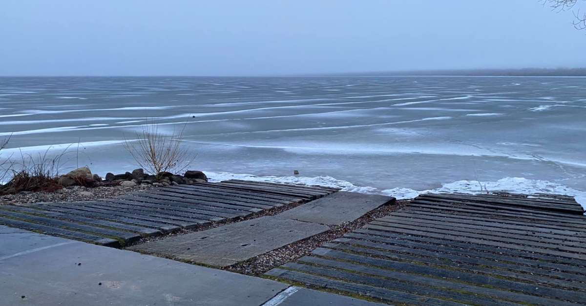 Two men rescued after falling through ice on Upper Red Lake - Bring Me ...