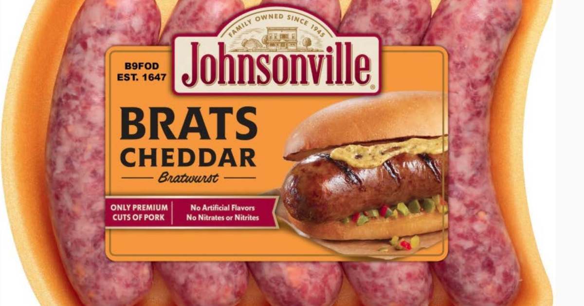 Johnsonville cheddar brats sold in Minnesota recalled after plastic ...
