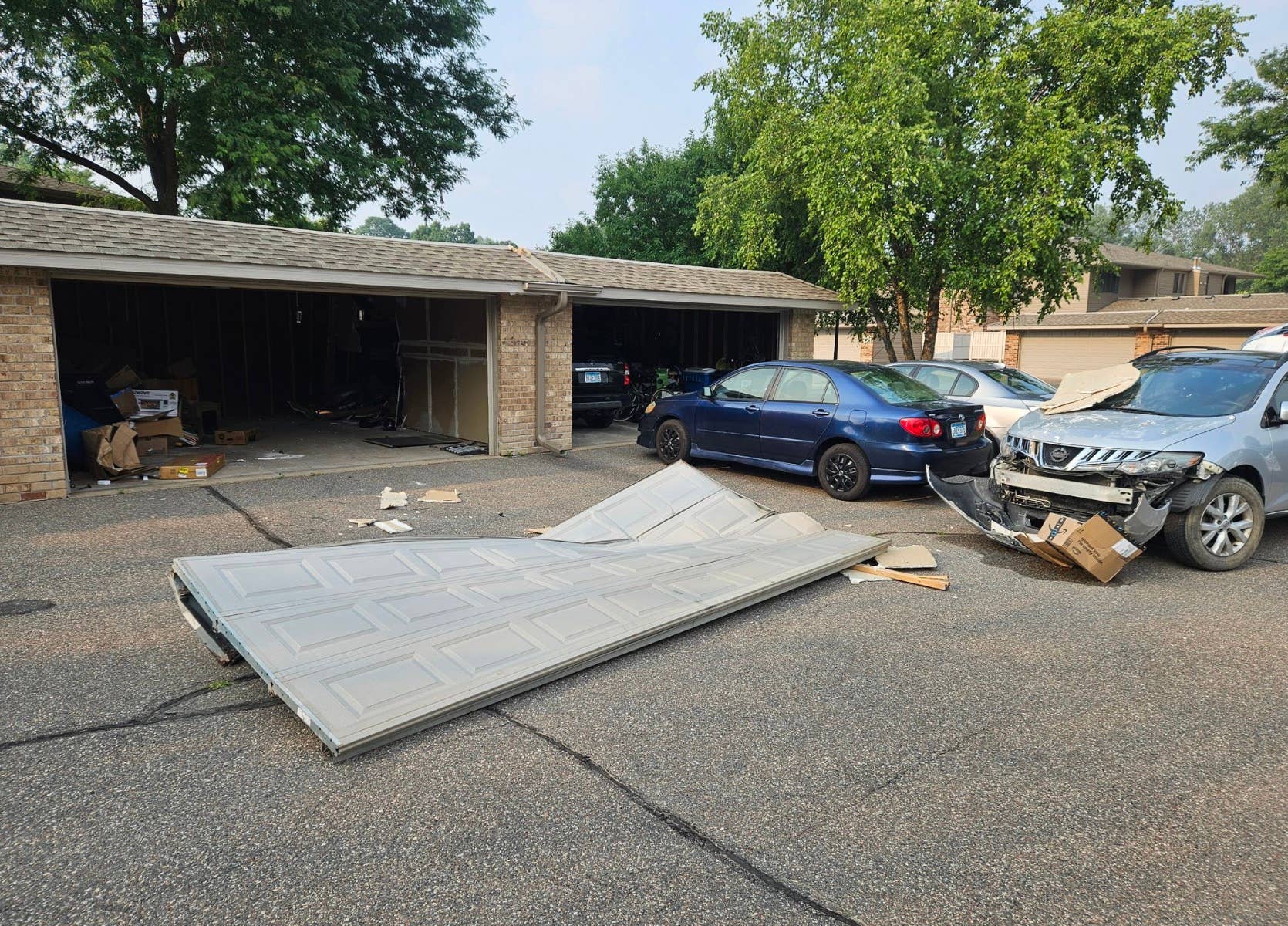 Driver 5 times over limit crashes into Plymouth garage - Bring Me The News