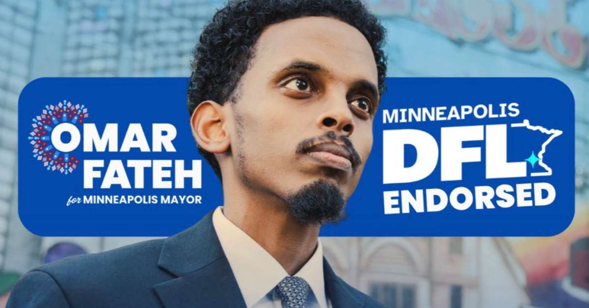 Minneapolis DFL endorses Omar Fateh for city mayor over Jacob Frey ...
