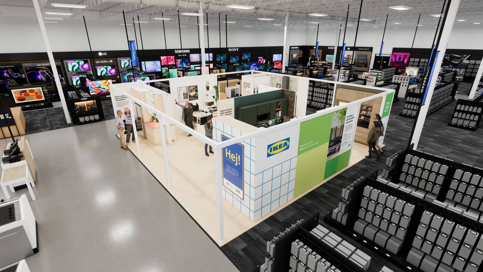Best Buy is piloting small Ikea showrooms in select stores - Bring Me ...