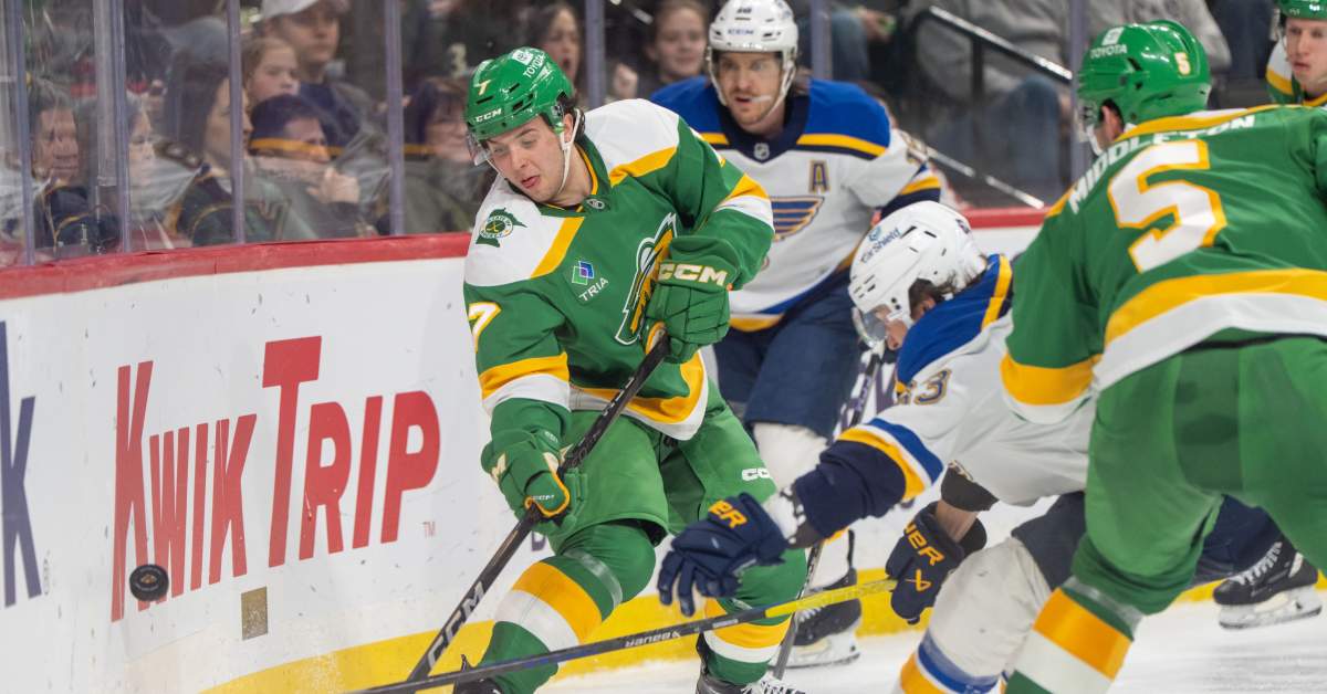 A look at the Wild's projected lines for their season opener, plus ...